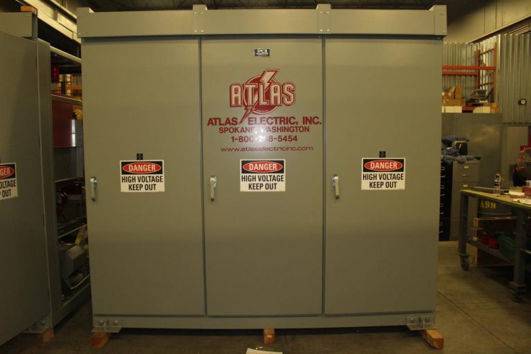 PCI 5 KV 600 amp Outdoor Switchgear Lineup | Atlas Electric