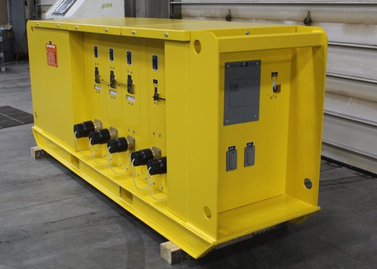Portable Skid Mounted 600 Amp 480 Volt Power Distribution Center ...