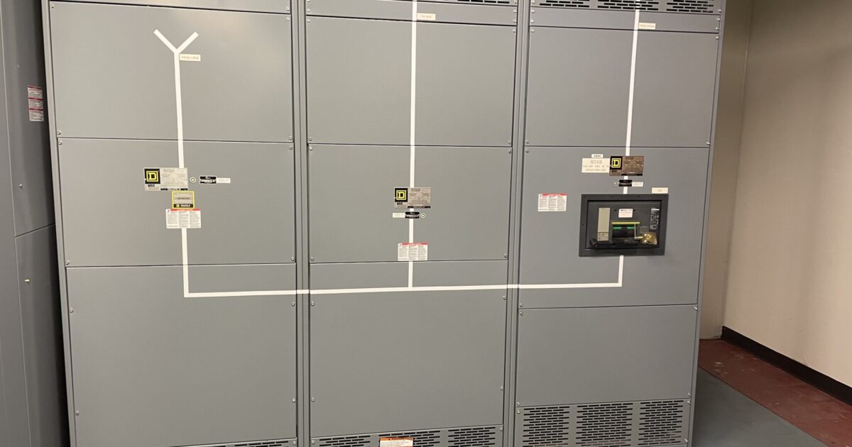 Square D QED Power Style Switchboard 3000/2000 Amp 480V – Atlas Electric